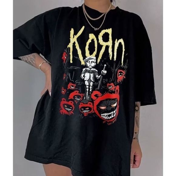Shirts | Korn Shirt Korn Tour 223 Shirt Korn Band Tshirt 3 | Poshmark